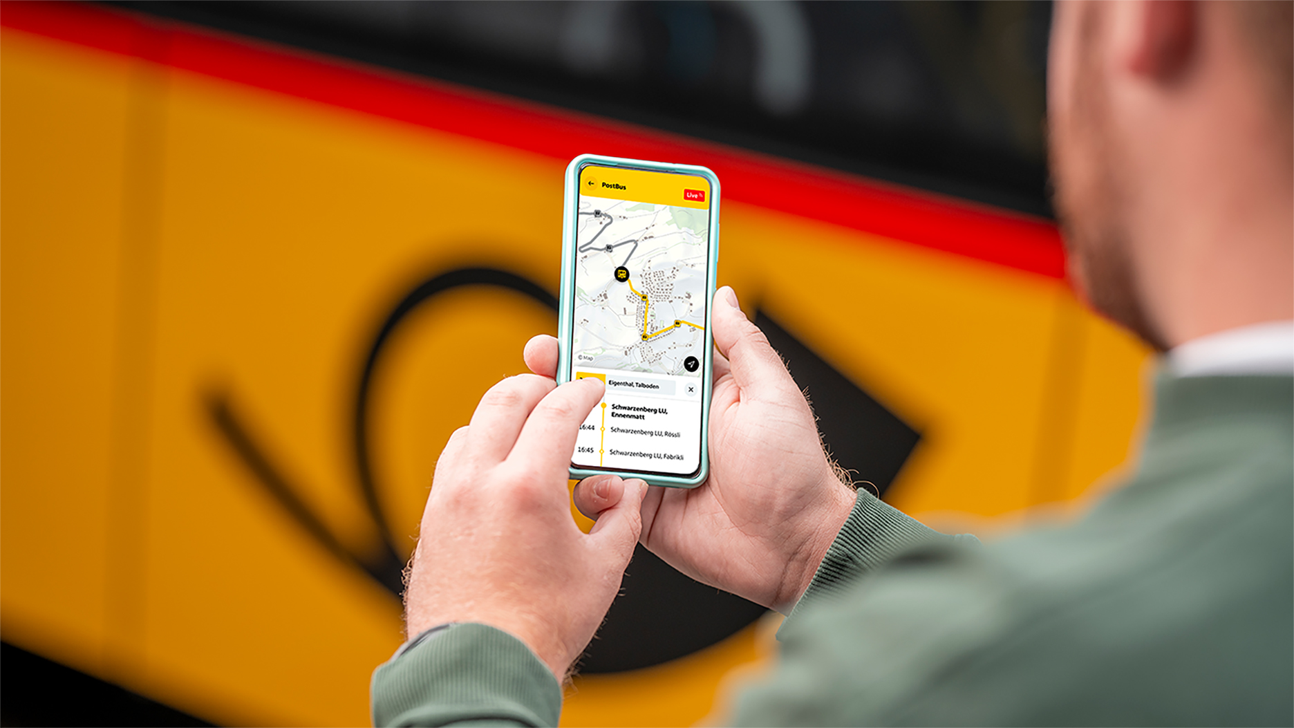 Never miss your Postbus again!